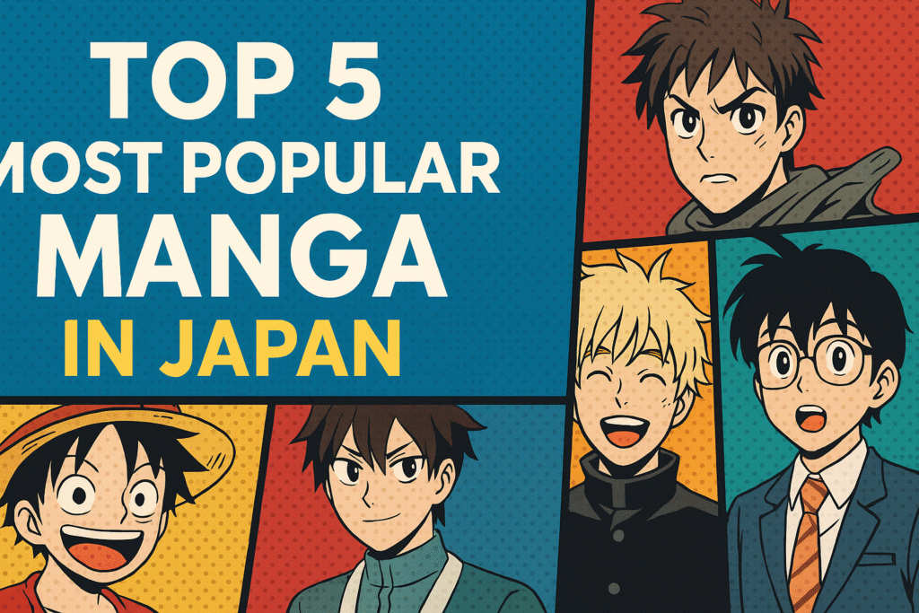 Top 5 Most Popular Manga in Japan - POPOTECH